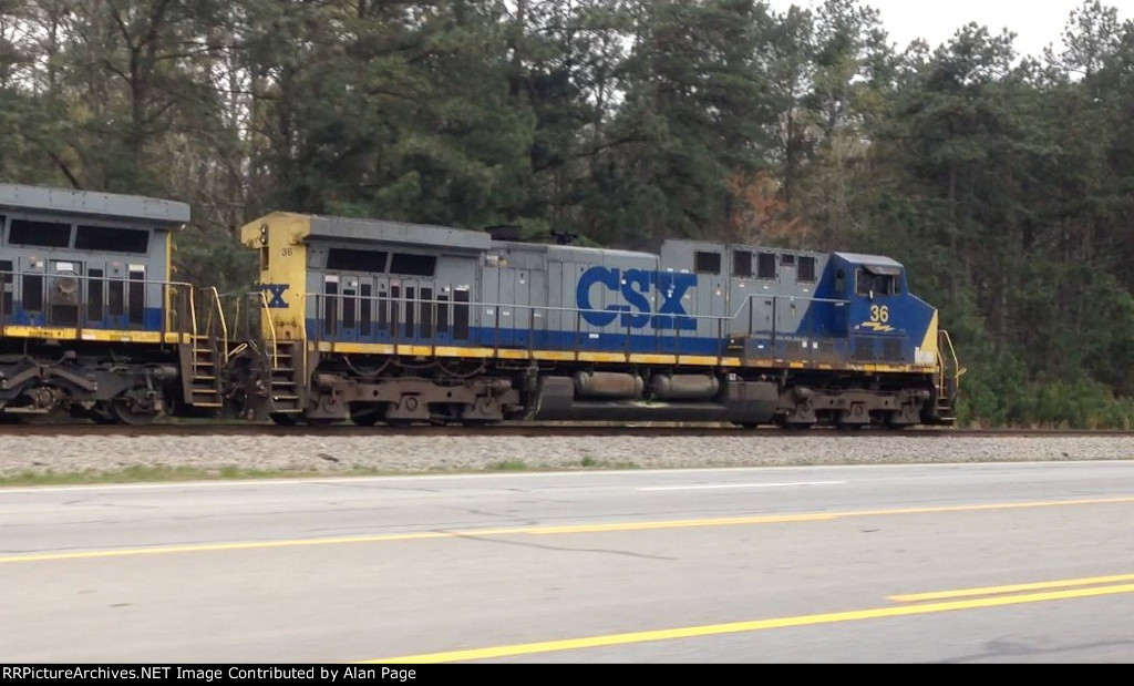 CSX AC44CW's 36 and 514